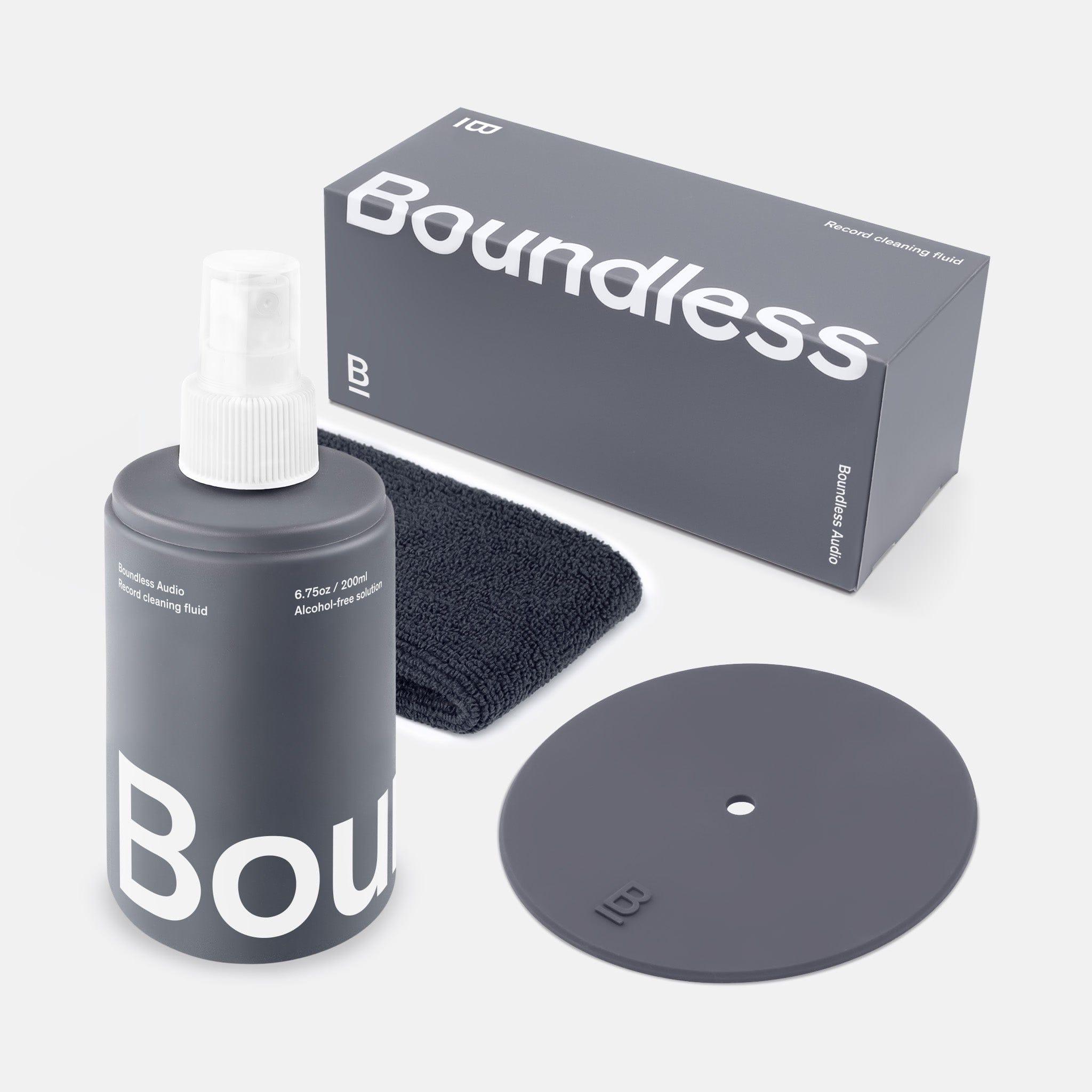 Record Cleaner Solution, Cloth & Label Protector – Boundless Audio